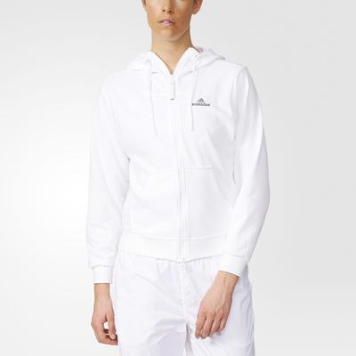 Adidas Womens SMC Jacket - White - Tennisnuts.com