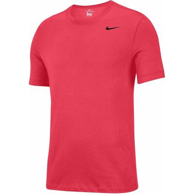 Nike Mens Dri-FIT Training Top - Red Fusion - Tennisnuts.com