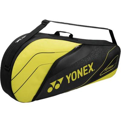 Yonex Team 3 Racket Bag (BAG4923EX) - Black/Yellow - Tennisnuts.com