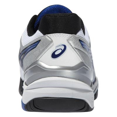 Asics Mens GEL Resolution 6 Tennis Shoes - White/Blue/Silver