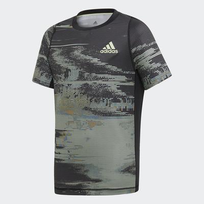 Adidas Boys New York Graphic T-Shirt - Black - Tennisnuts.com