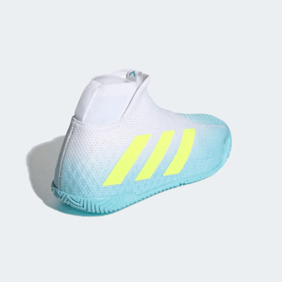Adidas Mens Stycon Tennis Shoes - Hazy Blue - Tennisnuts.com