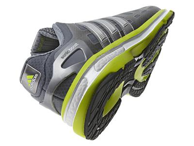 Adidas Womens Sonic Boost Running Shoes - Grey/Lime/Silver