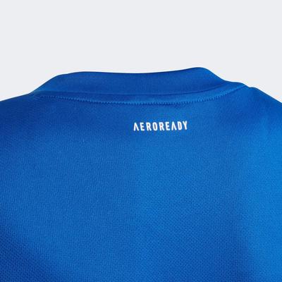 Adidas Boys 3-Stripes Club Tee - Royal Blue