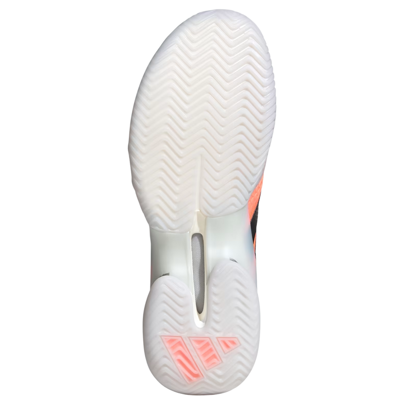 Adidas Mens Barricade 14 Tennis Shoes - Lucid Orange / Core Black ...