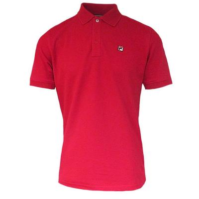 Fila Mens Brizzi Polo - Chinese Red