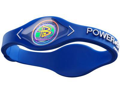 Power Balance Wristband - Blue with White Lettering - Tennisnuts.com
