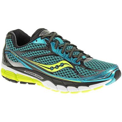 Saucony Mens Ride 7 Running Shoes - Blue/Black/Citron