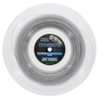 Yonex Dynawire 125 200m Tennis String Reel - White/Silver - Tennisnuts.com
