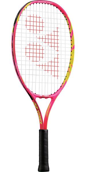 Yonex VCore 23 Inch Junior Tennis Racket - Pink/Yellow - Tennisnuts.com