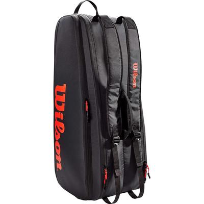 Wilson Tour 6 Racket Bag - Black/Red - Tennisnuts.com