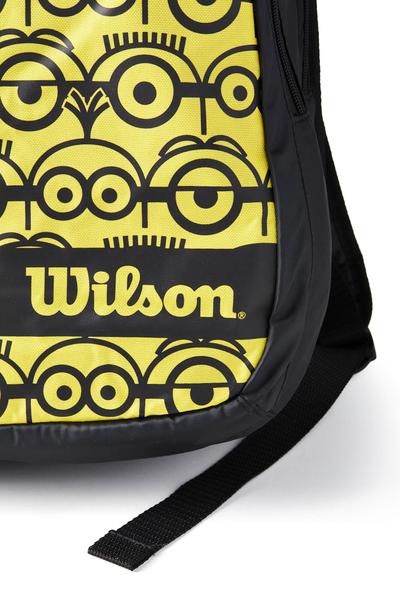 Wilson x Minions Junior Backpack - Black/Yellow - Tennisnuts.com