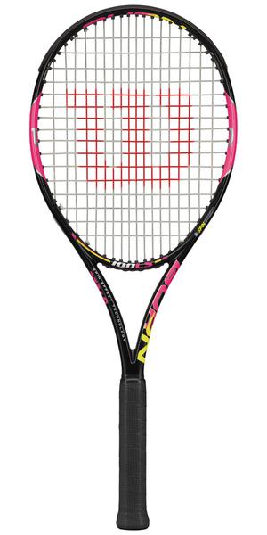 Wilson Burn 100LS Tennis Racket - Pink - Tennisnuts.com