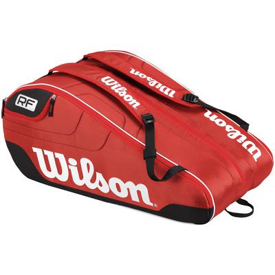 Wilson Federer Team III 12 Pack Bag - Red - Tennisnuts.com