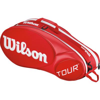 Wilson Tour Moulded 2.0 6 Pack Bag - Red - Tennisnuts.com