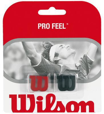 Wilson Pro Feel Dampeners (Pack of 2) - Red/Black - Tennisnuts.com