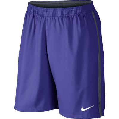 Nike Mens Court 9" Tennis Shorts - Persian Violet/Classic Charcoal