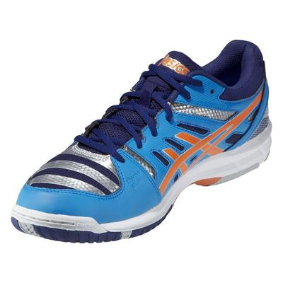 Asics Mens GEL-Beyond 4 Indoor Court Shoes - Diva Blue/Neon Orange