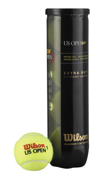 Wilson US Open Tennis Balls (4 Ball Can) Quantity Deals - Tennisnuts.com