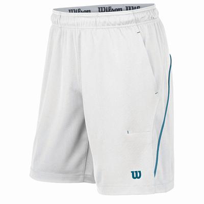Wilson Mens Spring Colourblock 8" Knit Shorts - White/Ultramarine ...