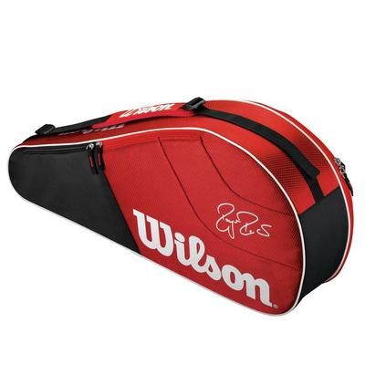 Wilson Federer Team 3 Pack Bag - Red - Tennisnuts.com