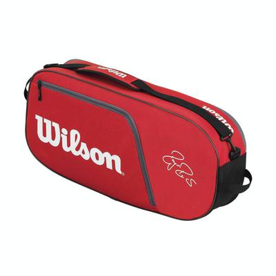Wilson Federer Team 3 Pack Bag - Red - Tennisnuts.com