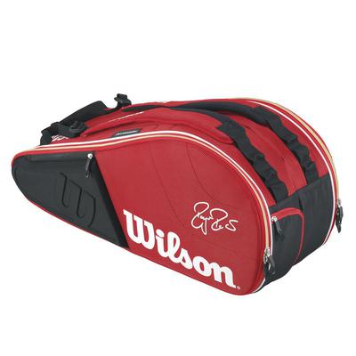 Wilson Federer Court 9 Pack Bag - Red - Tennisnuts.com