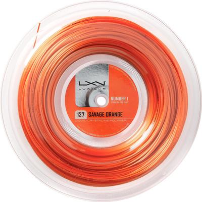 Luxilon Savage Orange 200m Tennis String Reel - Tennisnuts.com