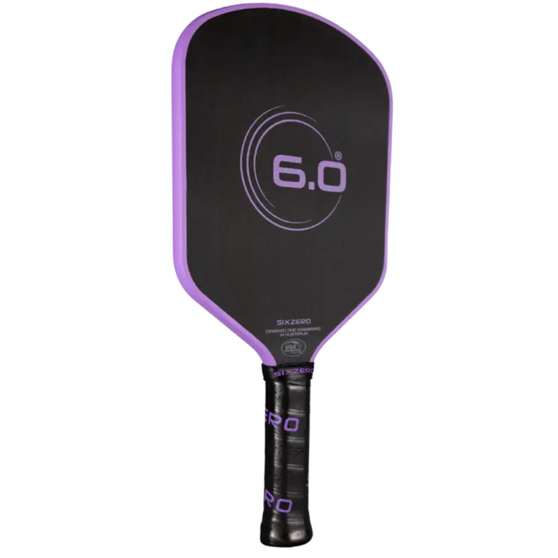 Six Zero Infinity Edgeless Black Diamond Power 16mm Pickleball Paddle ...